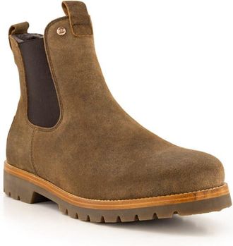 Panama Jack Herren Chelsea Boots braun Glattleder