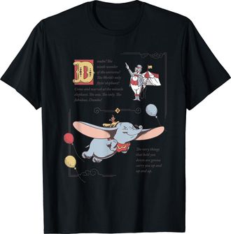 Disney Dumbo Story Book Page T-Shirt