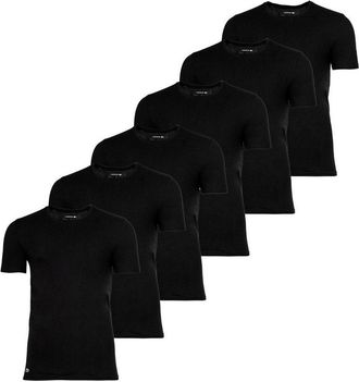 Lacoste T-Shirt Herren T-Shirt 6er Pack Baumwolle (Packung, 6er Pack)