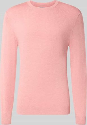 Mc Neal Strickpullover mit geripptem Rundhalsausschnitt