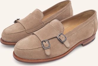 Heinrich Dinkelacker Heinrich Dinkelacker Loafer Wien Double Monk V beige