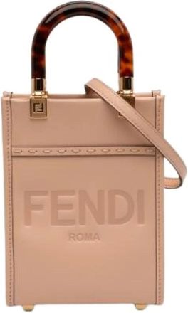 Fendi Pre-owned Mini Sunshine Shopper - Femme - Pre-owned - Rose - Taille: ONE Size