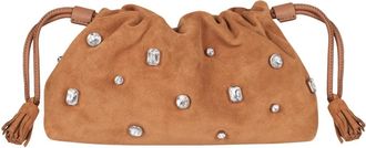 Veronica Beard Femme, Sacs, Brun, Taille: ONE Size Small Crystal Stash Bag