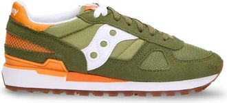 Saucony Originals Saucony Shadow Original Olive/Orange Mens 7.5, Womens 9 Medium