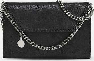 Stella McCartney Falabella Wallet Crossbody Bag, Woman, Black