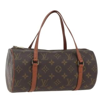 Louis Vuitton Sac &agrave; main en toile Pre-owned - Femme - Pre-owned - Brun - Taille: ONE Size