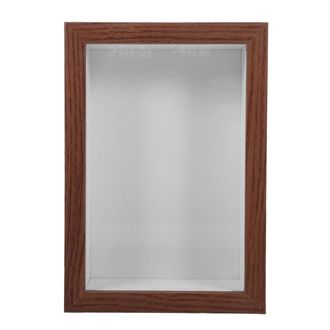 Amosfun Schattenbox-Rahmen Aus Holz Vitrine F&uuml;r Getrocknete Blumen Vielseitiger Stil