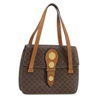 Celine Sac bandouli&egrave;re vintage Pre-owned - Femme - Pre-owned - Brun - Taille: ONE Size