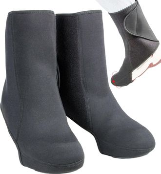 Generico Thermische Fahrrad-&Uuml;berschuhe - wasserdichte &Uuml;berschuhe f&uuml;r Radfahrer, Regenstiefel f&uuml;r Stadtfahrer, Langstreckenfahrer, Freizeit, Winter, Stra&szlig;e und 