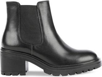 Geox Klassische Stiefeletten D Damiana D16QCG 00043 C9999 Schwarz