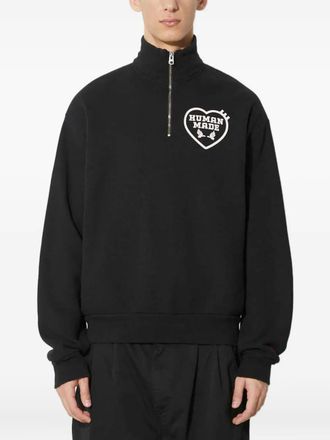 Human Made sweat à logo coeur - Noir
