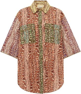 Alemais Femme, Blouses et Chemises, Multicolore, Taille: 36 FR Varna Shirt