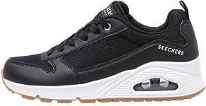 Skechers Uno - Inside Matters 155005-BKW, Womens Sneakers, Black, 37 EU