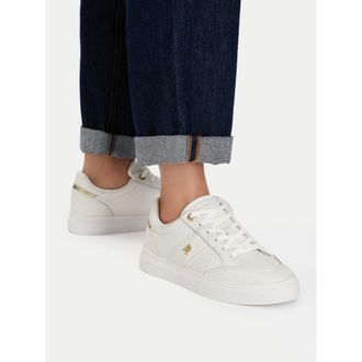 Tommy Hilfiger Sneakers Tommy Hilfiger Th Feminine Cupsole FW0FW09600 Wei&szlig;