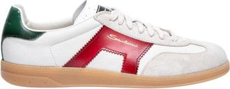 Santoni Herren, Schuhe, Wei&szlig;, 45 EUGr&ouml;&szlig;e
