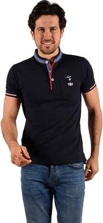 Scott Polo ISTOR Bleu Marine L Manches Courtes