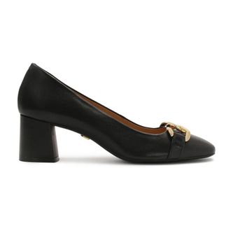 Kazar Schwarze Pumps verziert mit einer dicken Kette - - Shoes - Damen - Schwarzk - 40 EU