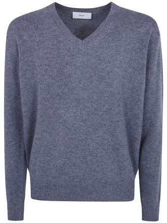 Dunst Sweater V-Neck Unisex Cashmere V-Neck Sweater