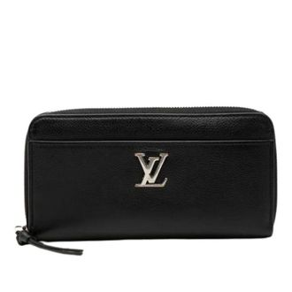 Louis Vuitton Pre-owned Lockme Zippy Wallet - Femme - Pre-owned - Noir - Taille: ONE Size