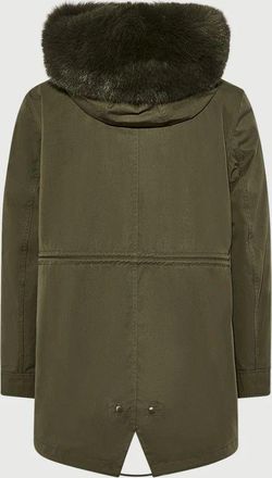 Yves Salomon Coat - Olive