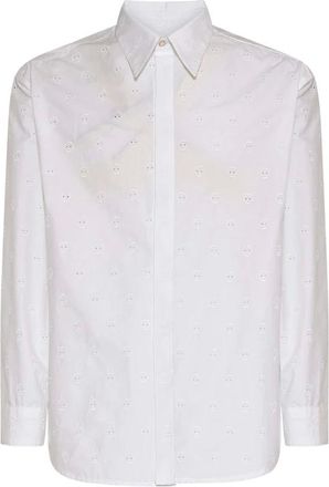 John Richmond Homme, Chemises, Blanc, Taille: S Chemise Clean-Design