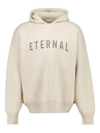 Fear of God Gestrickter Eternal Hoodie - Nude