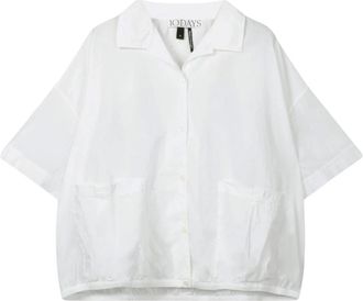 10 Days Femme, Blouses et Chemises, Blanc, Taille: 36 FR Blouse Oversize