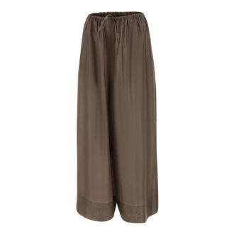 Entire studios Vento Wide Leg Pant - - Trousers - Damen - Braun - M