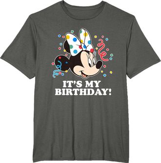 Disney Minnie Mouse Its My Birthday T-Shirt T-Shirt