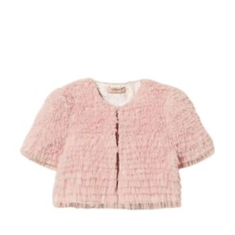 Twinset Damen, Jacken, Rosa, XLGr&ouml;&szlig;e