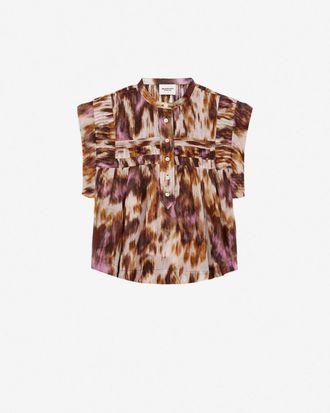Isabel Marant Haut Leaza - Femme - &Eacute;cru-ocre - Taille40 - Marant &Eacute;toile