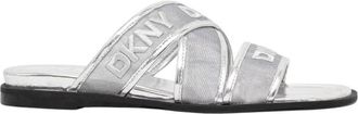 DKNY Dkny, Femme, Chaussures, Gris, Taille: 38 EU Cerelia Slide