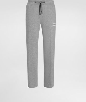 Dolce & Gabbana Jogginghose Aus Stretchjersey - Mann Hosen Und Shorts Grau 56