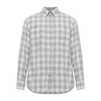 Paul & Shark Homme, Chemises, Bleu, Taille: 2XL Chemise &agrave; carreaux