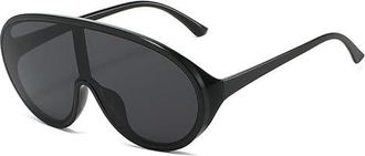 Generic Lunettes De Soleil Vacances À Grande Monture For Hommes Et Femmes, For Lextérieur La Conduite(Black)