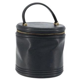 Louis Vuitton Pre-owned Leather Bucket Bag - - Pre-owned - Damen - Schwarzk - ONE SIZE