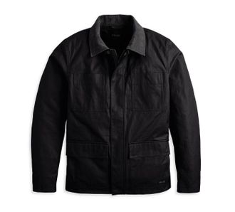 Harley-Davidson Motorradjacke ADV Waxed Mesa Herren Freizeitjacke Biker Jacke Winddicht Protektoren verstellbaren R&uuml;cken, vorgeformten &Auml;rmeln