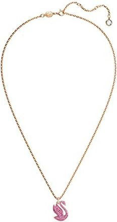 Swarovski Iconic Swan Anh&auml;nger - - Accessories - Damen - Rosa - ONE SIZE