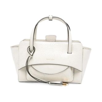Hidesins Femme, Sacs, Blanc, Taille: ONE Size Sac fourre-tout en cuir &agrave; rabat