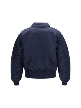 GR10K Mens Bomber Jacket Gr10k X Alpha Industries Rep Navy Nylon