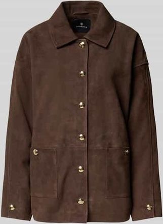 Anine Bing Regular Fit Jacke mit Umlegekragen