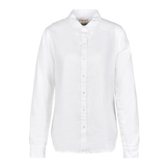 Barbour Femme, Blouses et Chemises, Blanc, Taille: 46 FR Marine Relaxed Shirt