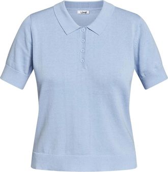Lind Femme, Tops, Bleu, Taille: 38 FR Polos