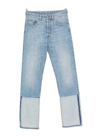 Maison Margiela Straight Leg Jeans - Hellblau