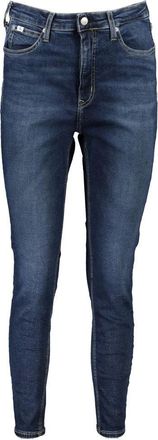 Calvin Klein Femme, Jeans, Bleu, Taille: W26 Jeans Super Skinny Chevilles Taille Haute