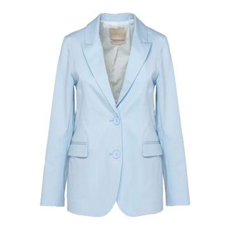 Momoni Damen, Jacken, Blau, SGr&ouml;&szlig;e