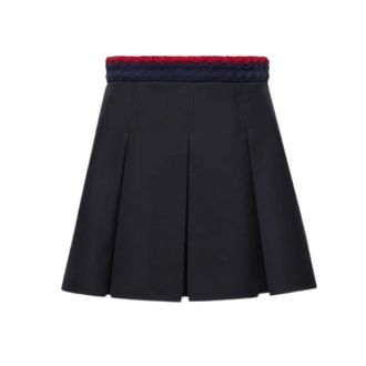 Moncler Falten-Minirock - - Skirts - Damen - Blau - XS