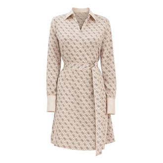 Guess Damen, Kleider, Beige, XSGr&ouml;&szlig;e
