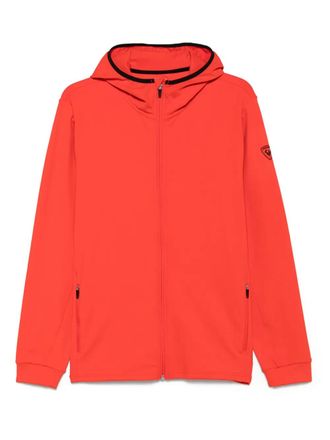 Rossignol Hoodie mit gummiertem Logo - Orange