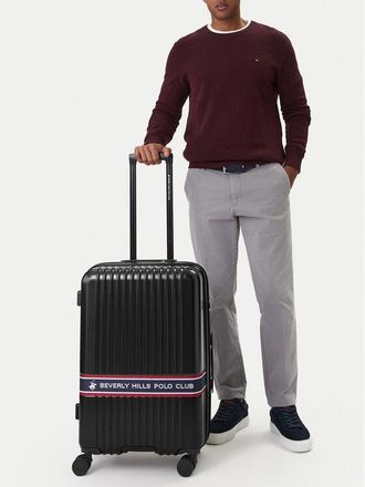 Beverly Hills Polo Club Mittlerer Koffer CEO-BHPC-M-005-08-BLACK Schwarz